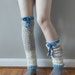 Scrunchable Long Leg Warmers Crochet Pattern - Etsy