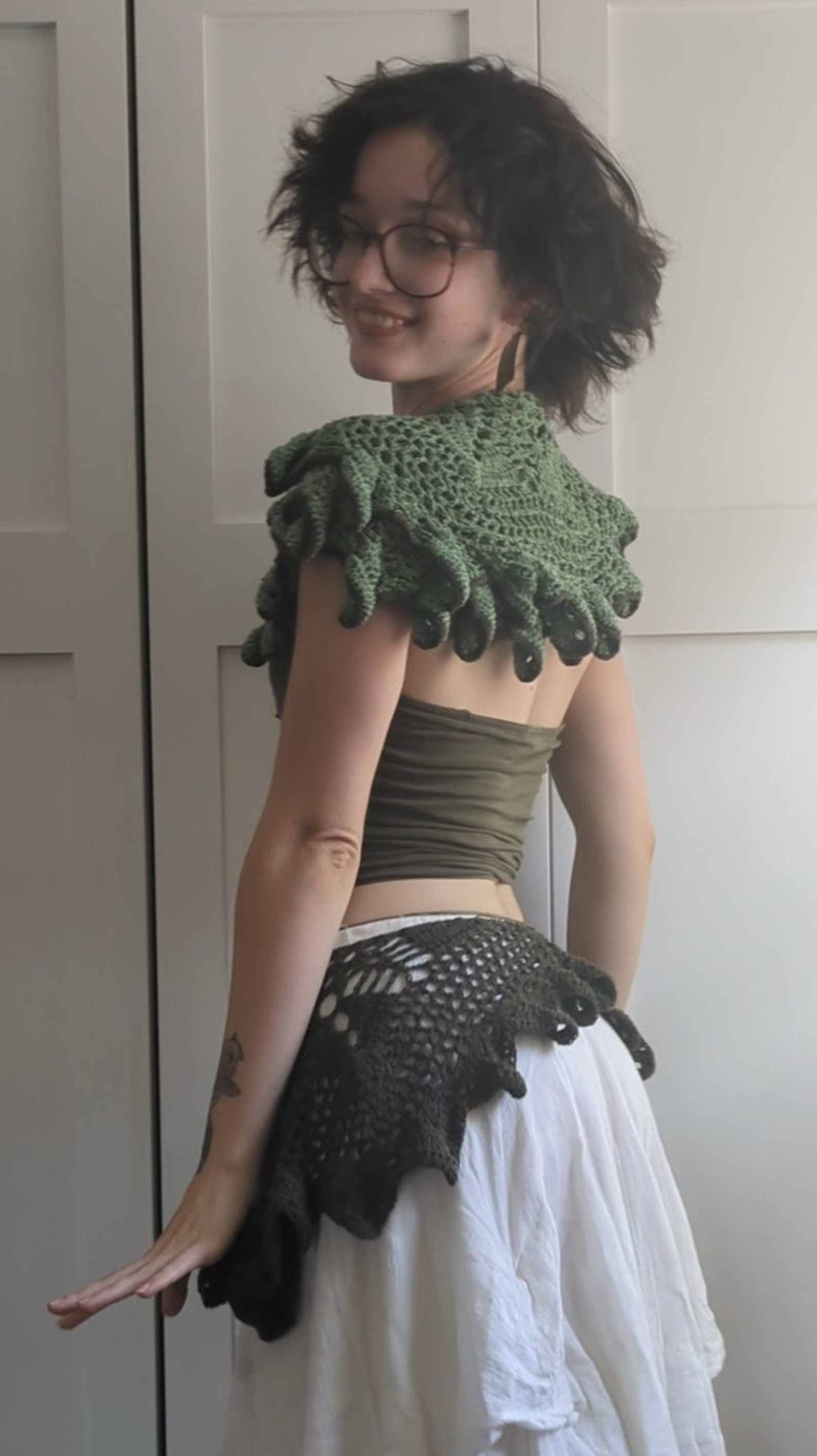 Overskirt/capelet Crochet Pattern - Etsy