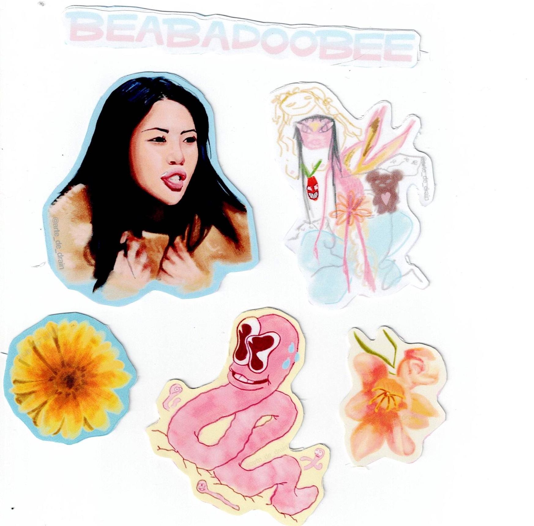 Beabadoobee Sticker Sheet - Etsy