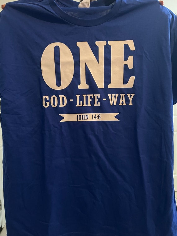 One Way God Christian Bible Verse John 14:6 Church - Etsy