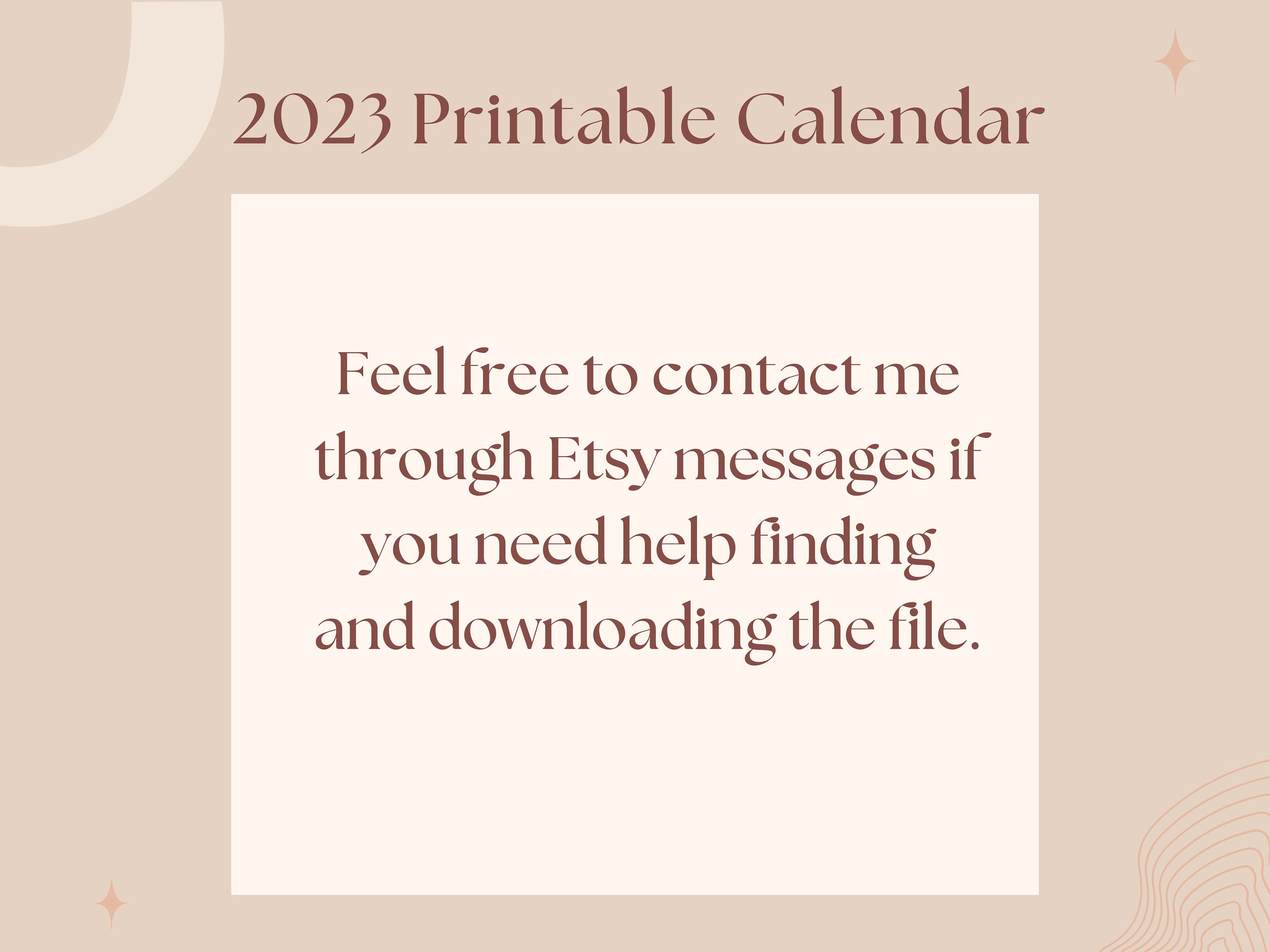 2023 Calendar Printable Digital Download Pink Edition With Flowers 12 ...