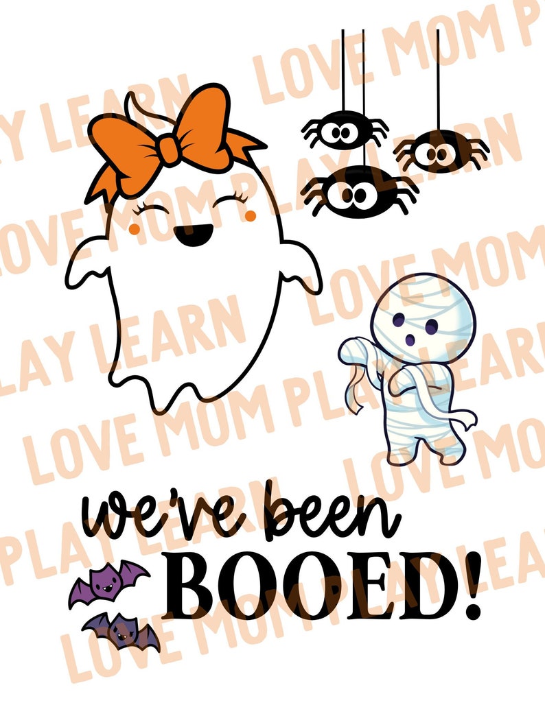 You've Been Booed! Digital Download Printable, You've Been Booed Kit ...