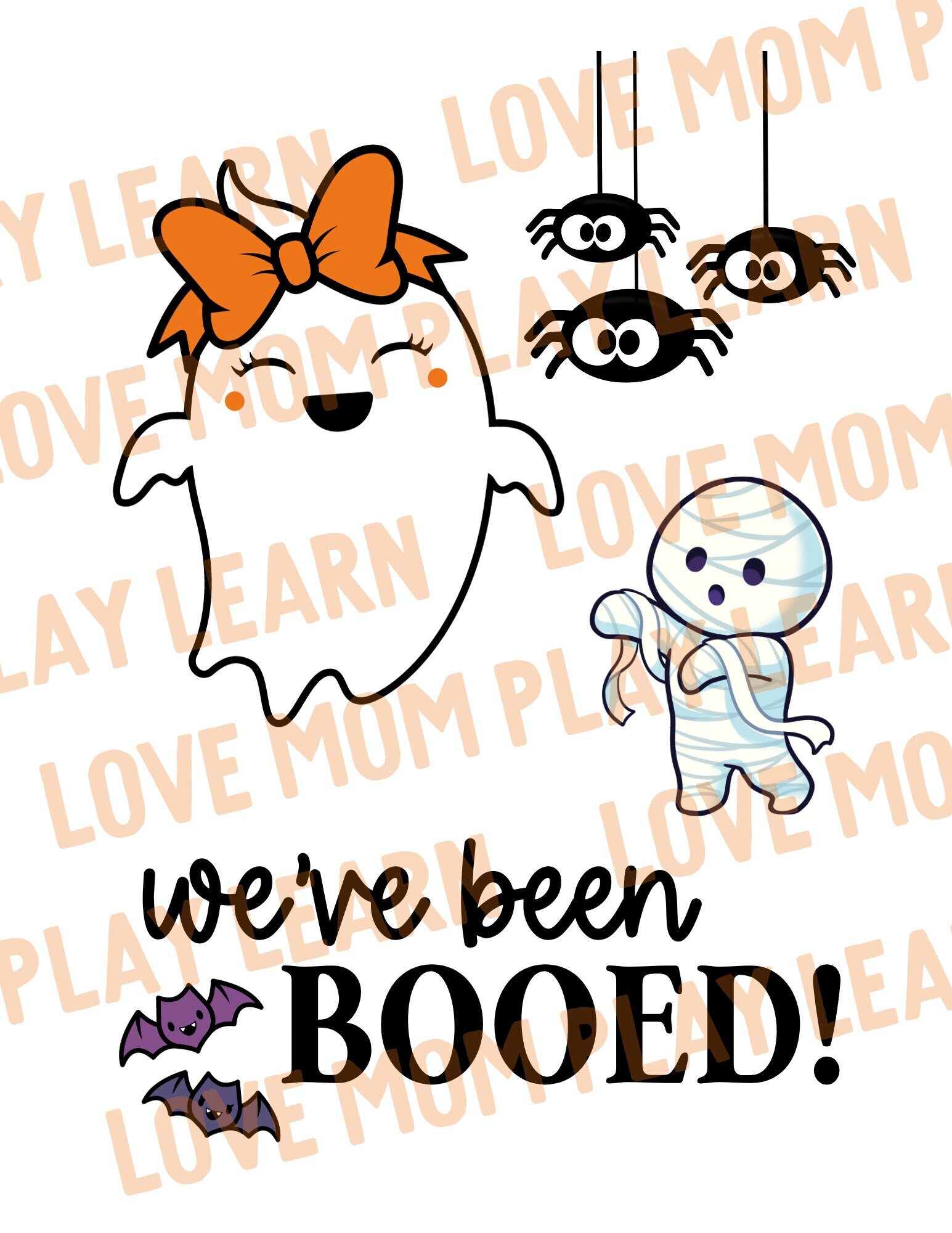 You've Been Booed! Digital Download Printable, You've Been Booed Kit ...