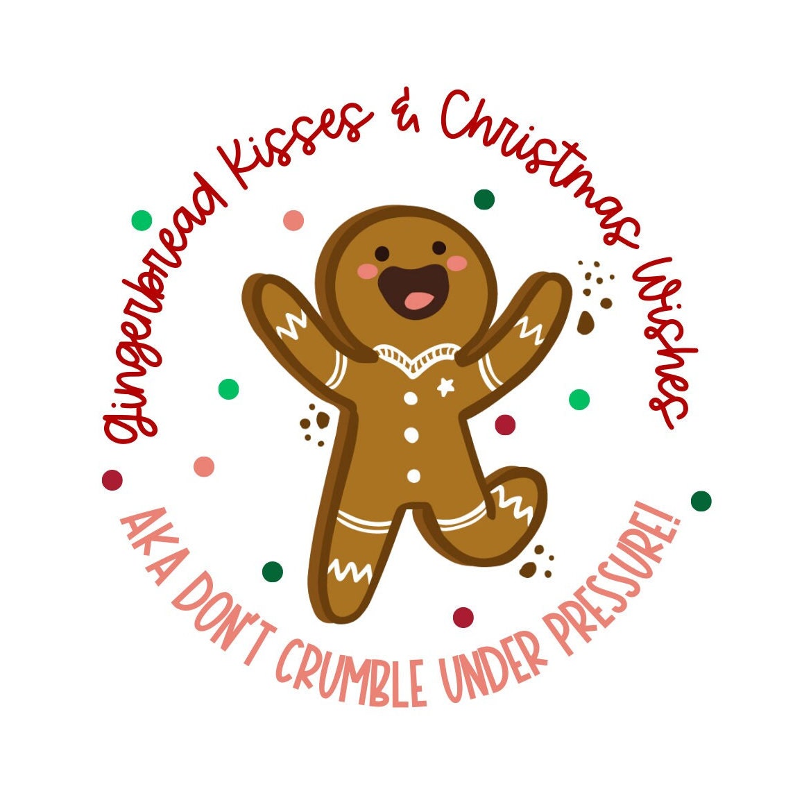 Christmas Gingerbread Gift Tags Instant Printable Download Sticker - Etsy