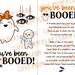 You've Been Booed! Digital Download Printable, You've Been Booed Kit ...