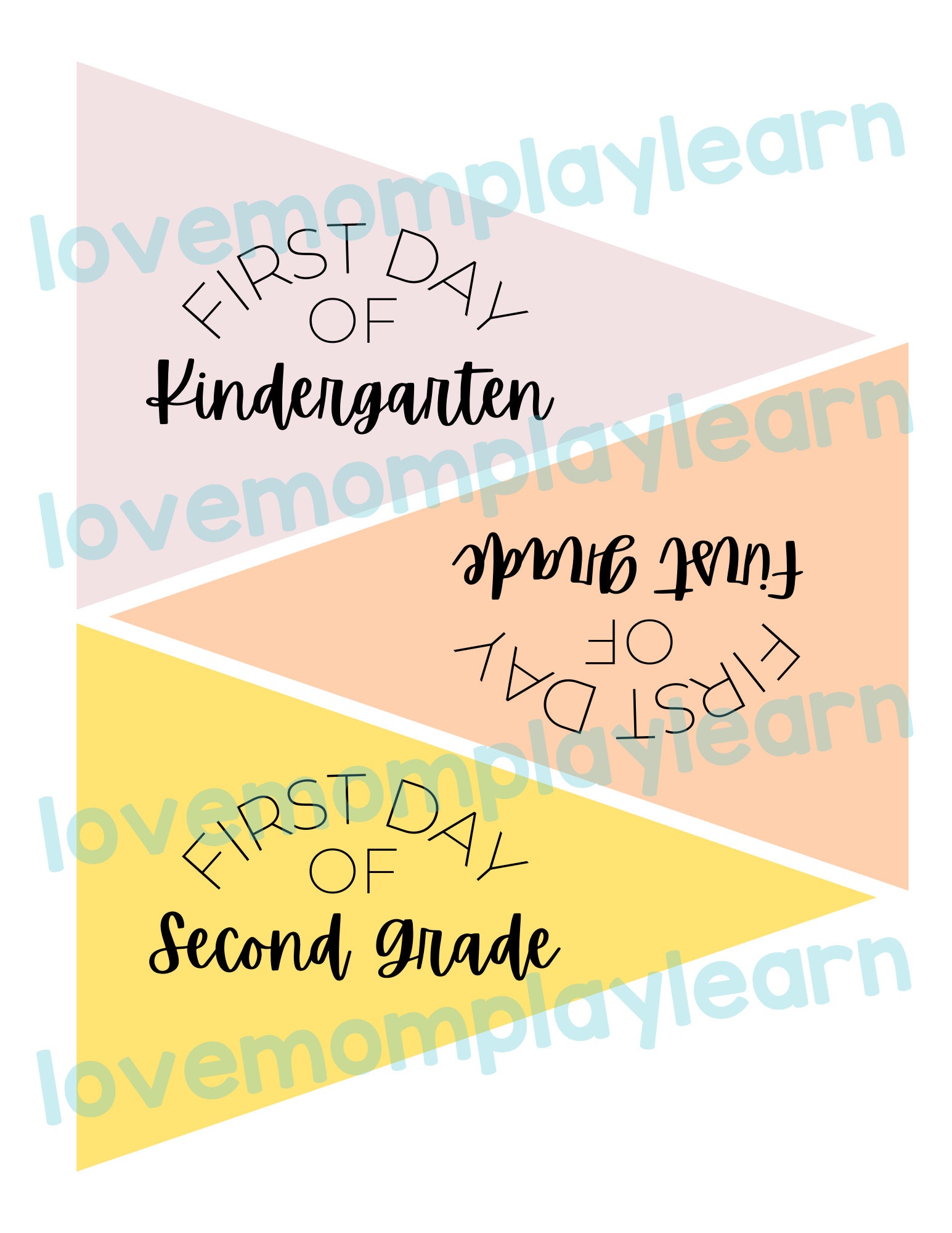 Primer día de la bandera del banderín de la escuela, primer día de la ...