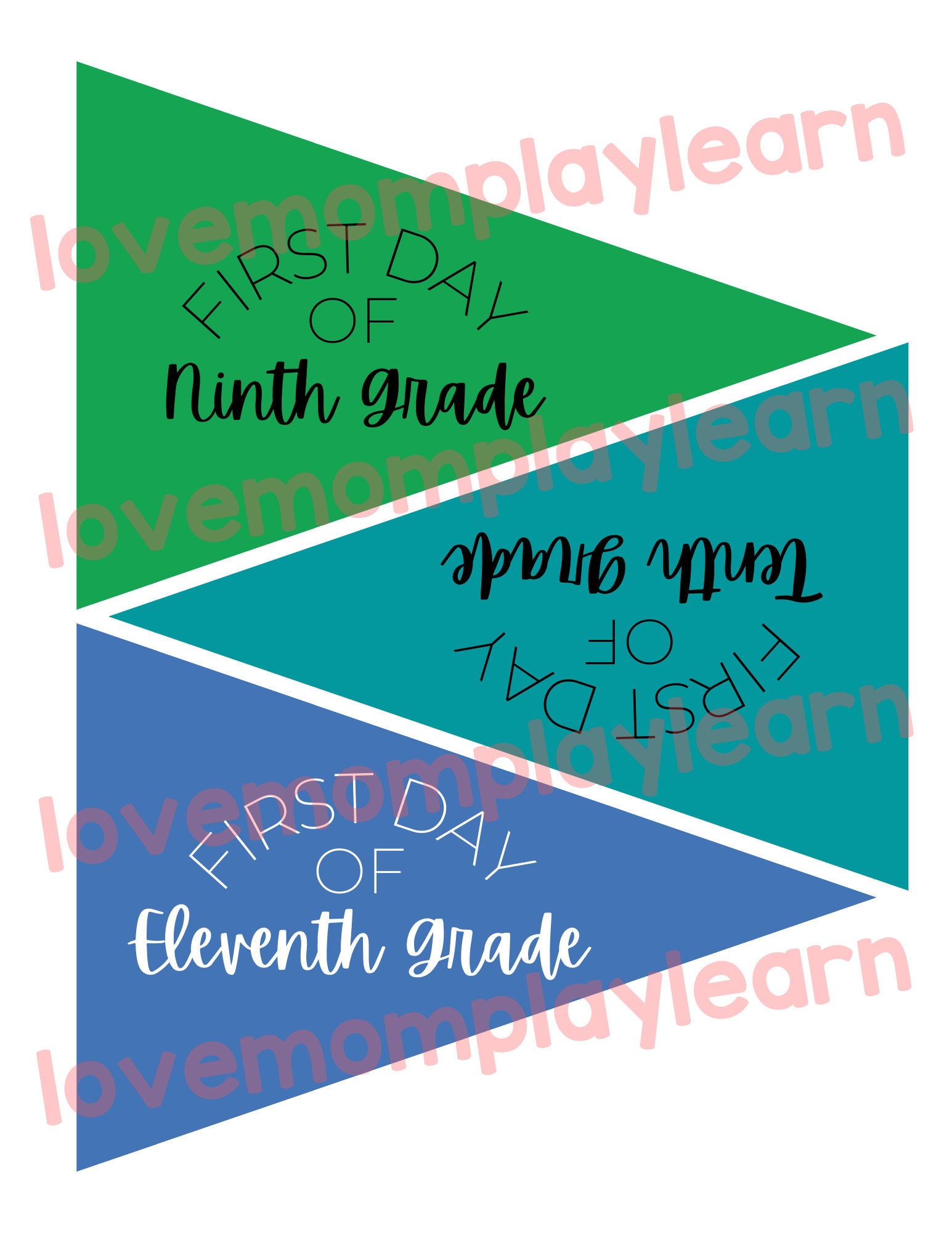 Primer día de la bandera del banderín de la escuela, primer día de la ...