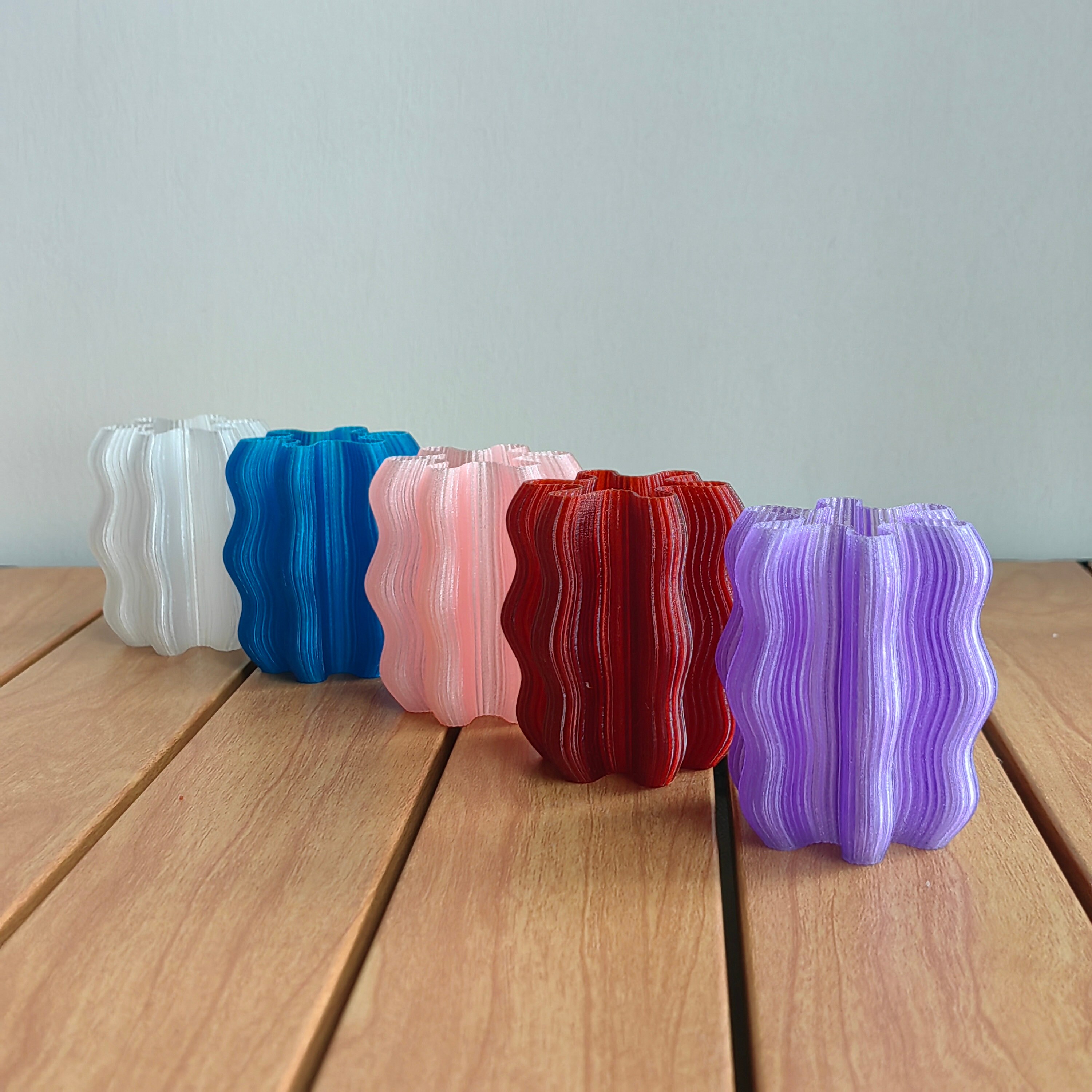 Lantern Memory Table Lamp AMBER, Retro Minimal 3D Printed Bedside Lamps ...