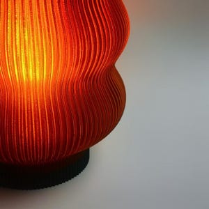 Cozy Table Lamp – Sustainable Mood Lighting – Soft Glow Bedside Light ...