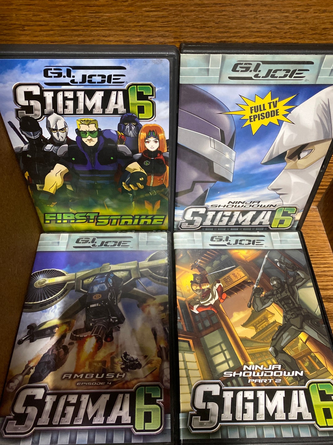 GI JOE SIGMA 6 Collection Dvds - Etsy