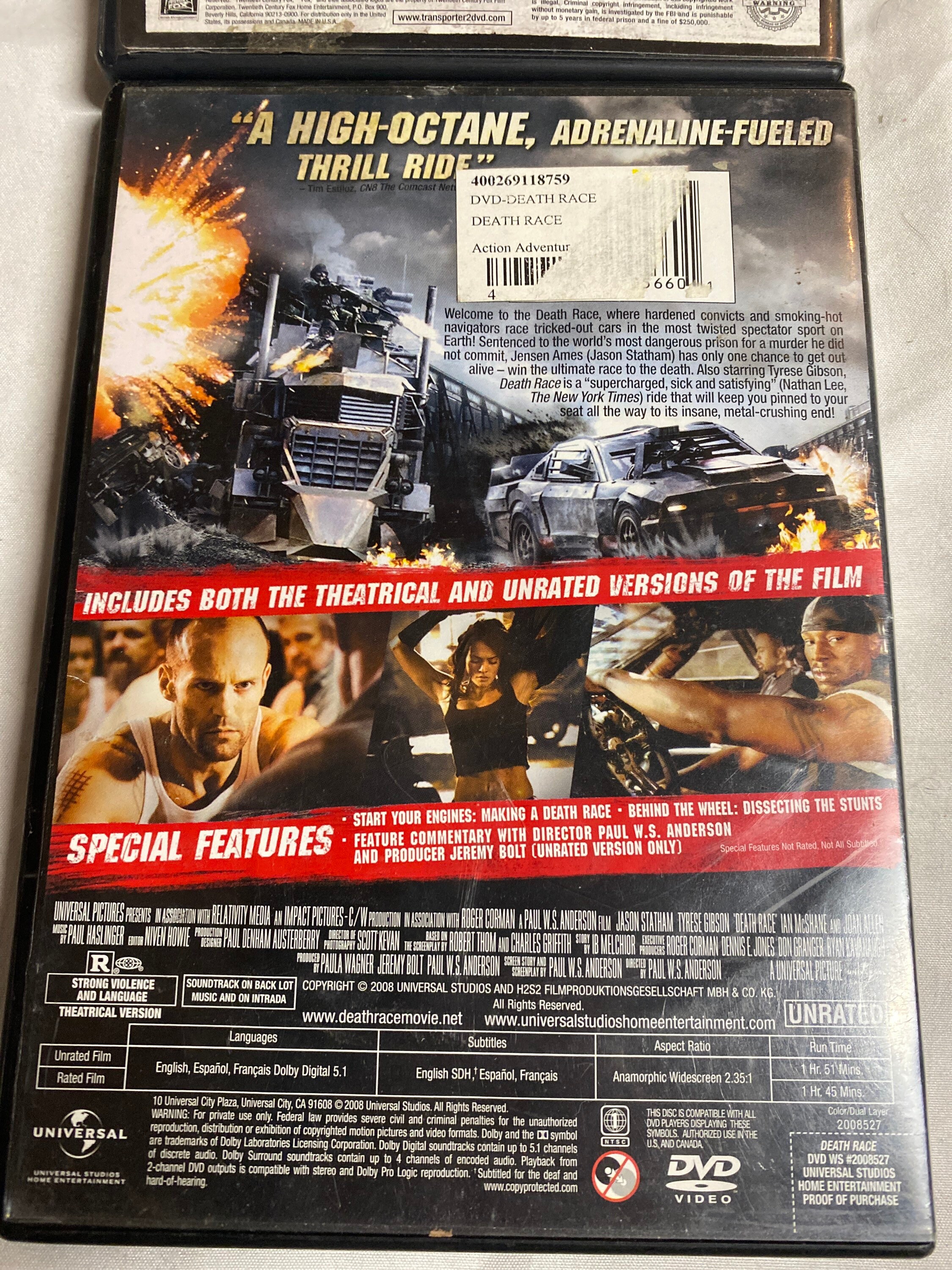 Jason Statham Collection Dvds - Etsy