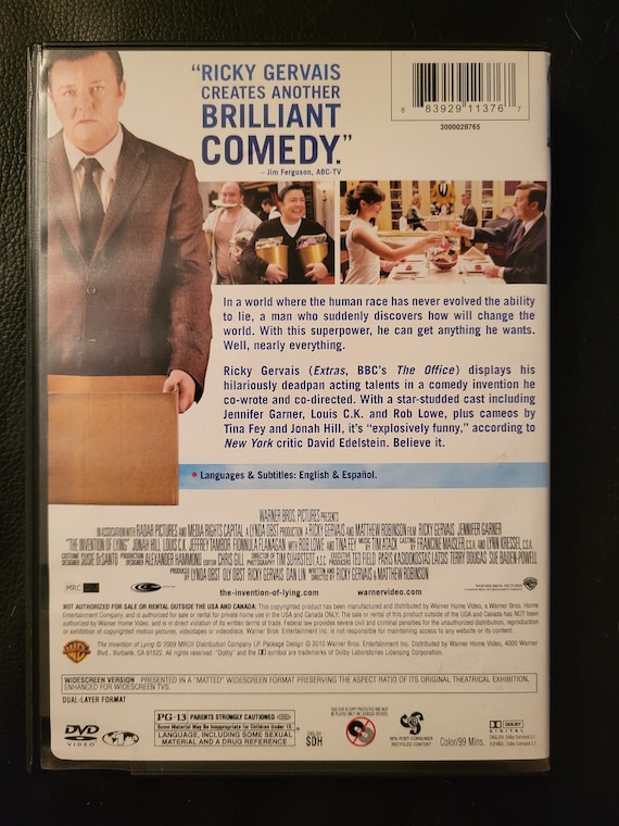 The Invention Of Lying Dvd Cover DVD Review: The Invention Of Lying