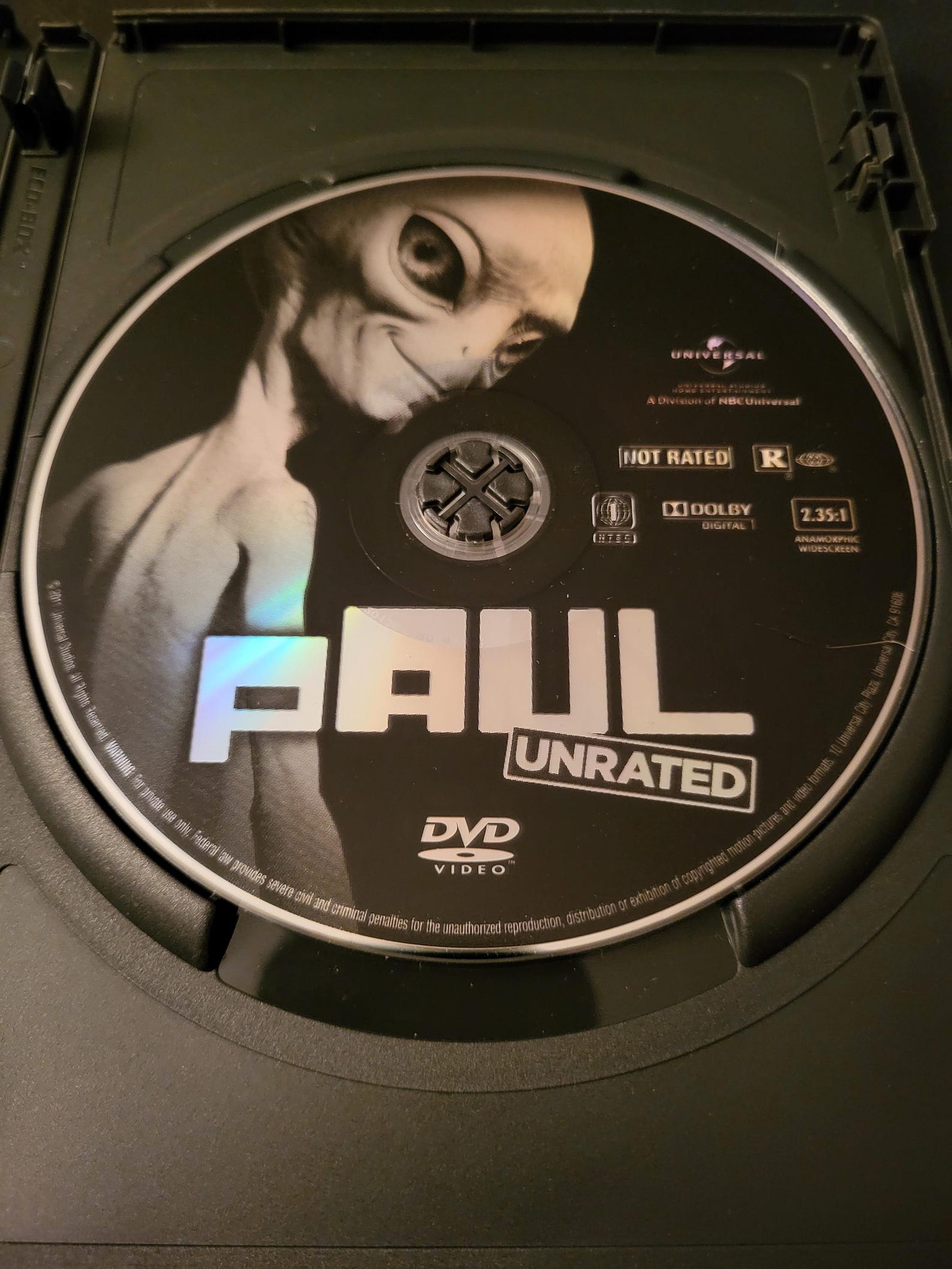 Simon Pegg - Paul DVD Unrated Starring: Nick Frost, Jason Bateman ...