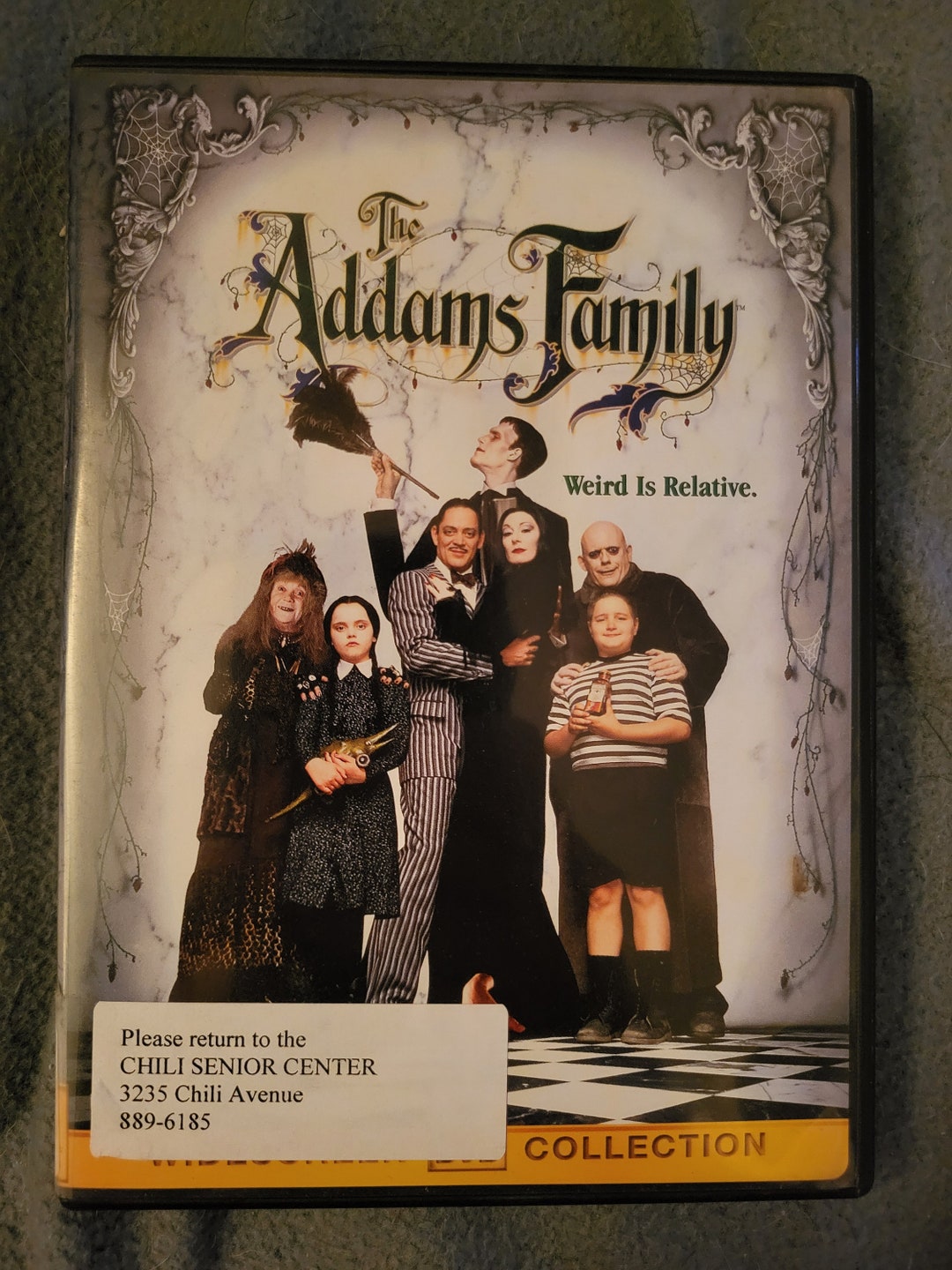 The Addams Family DVD - Etsy