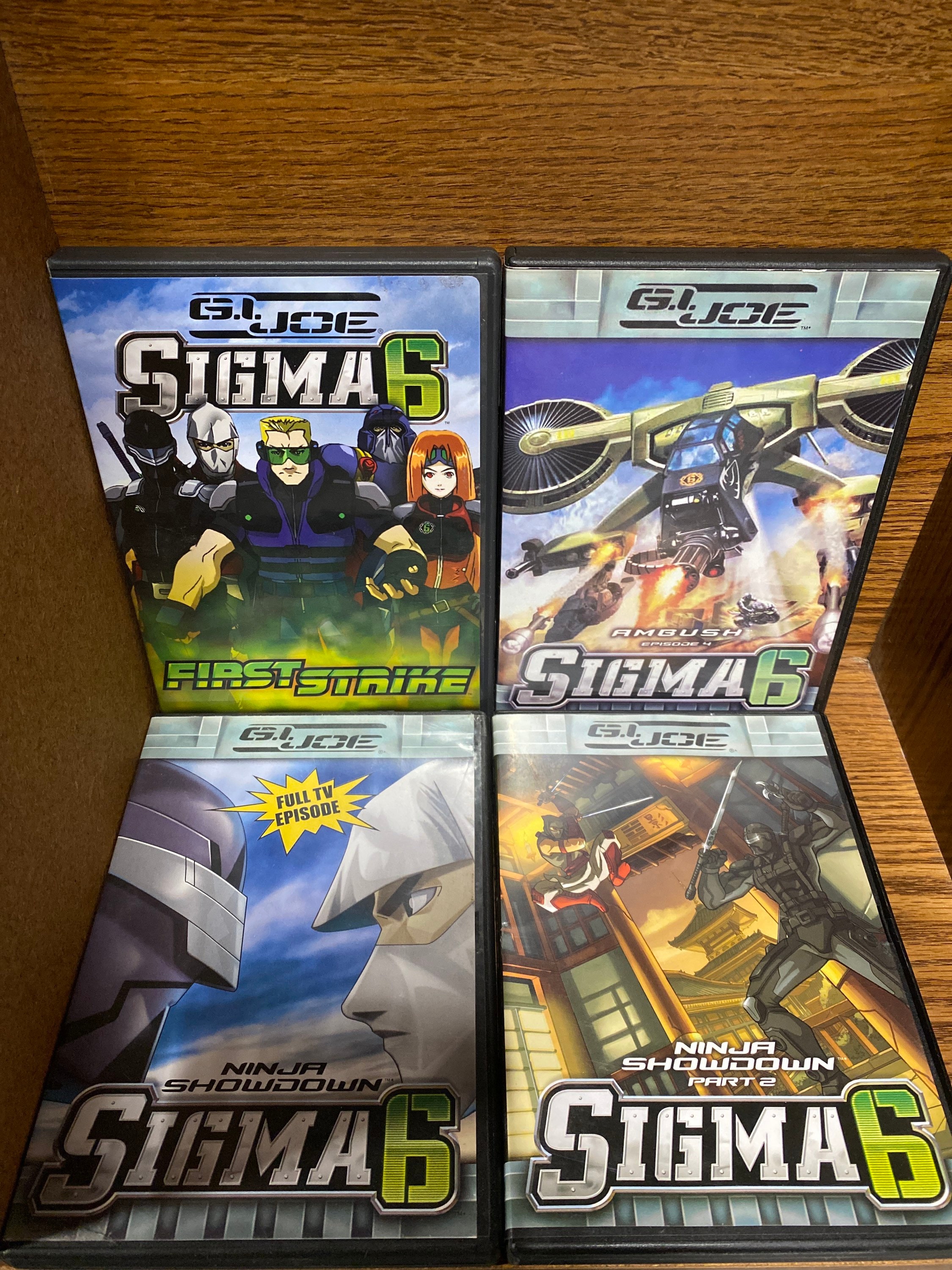 GI JOE SIGMA 6 Collection Dvds - Etsy