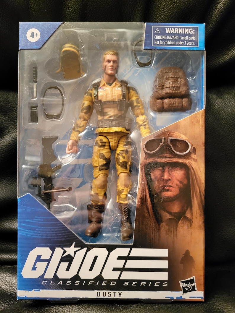 G.I. JOE Dusty Classified Series #49 2022 - Etsy