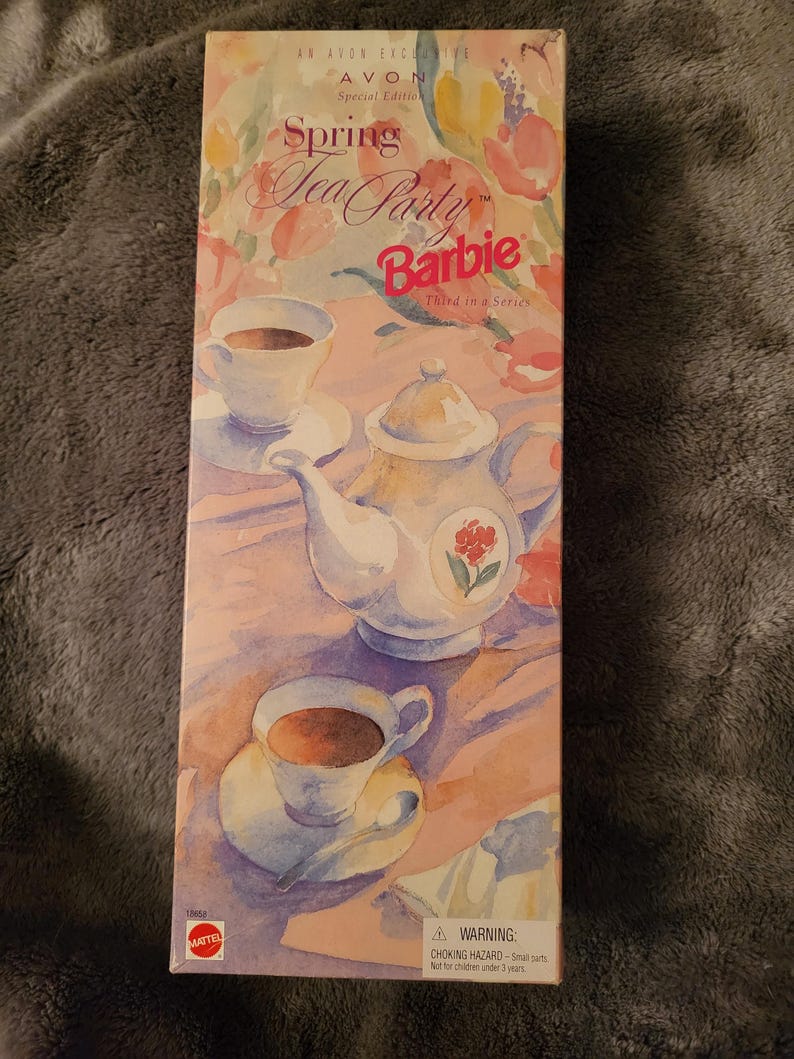 Barbie - Spring Tea Party - Avon Special Edition - Third in A Series ...