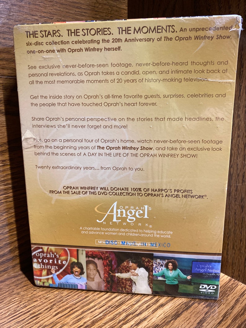 Oprah Winfrey Show 20th Anniversary DVD Collection Brand New Factory ...