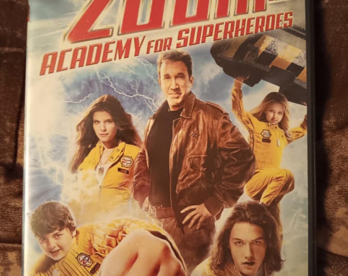 Zoom: Academy for Superheroes DVD Tim Allen Courteney Cox Chevy Chase ...