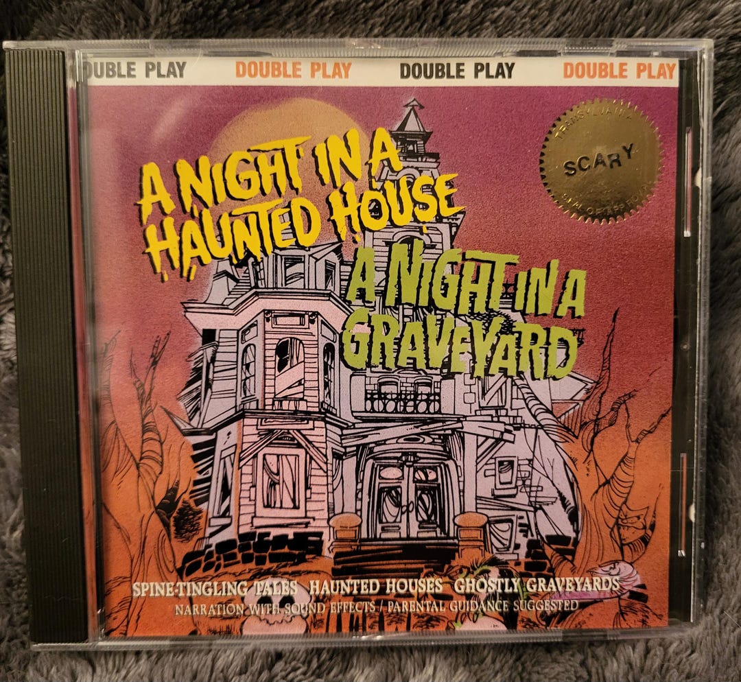 A Night in A Haunted House / A Night in A Graveyard CD - Spinetingling ...