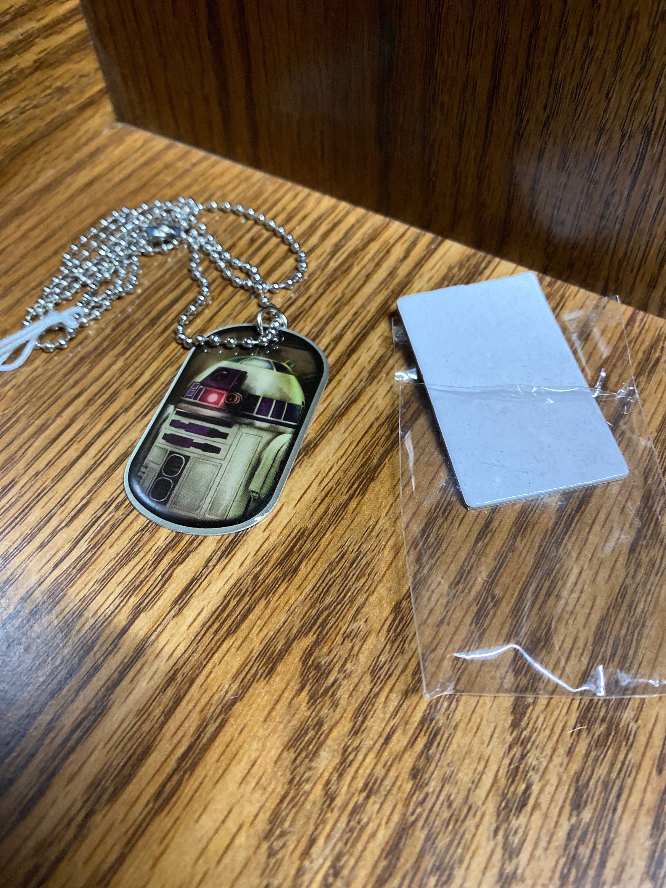 Star Wars R2-D2 Dog Tag the Force Awakens #9 of 16 - Etsy