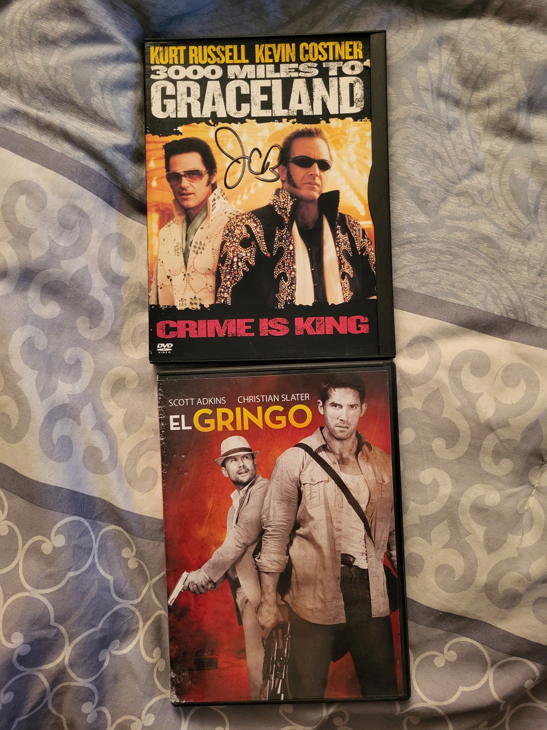 Christian Slater Collection Dvds El Gringo & 3000 Miles to Graceland - Etsy