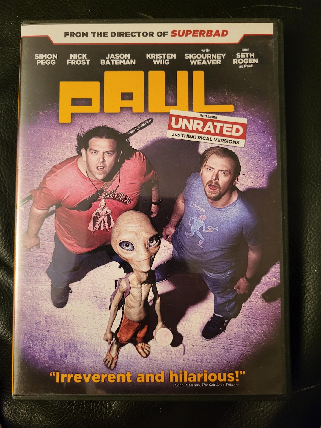 Paul DVD Unrated Starring: Simon Pegg, Nick Frost, Jason Bateman ...