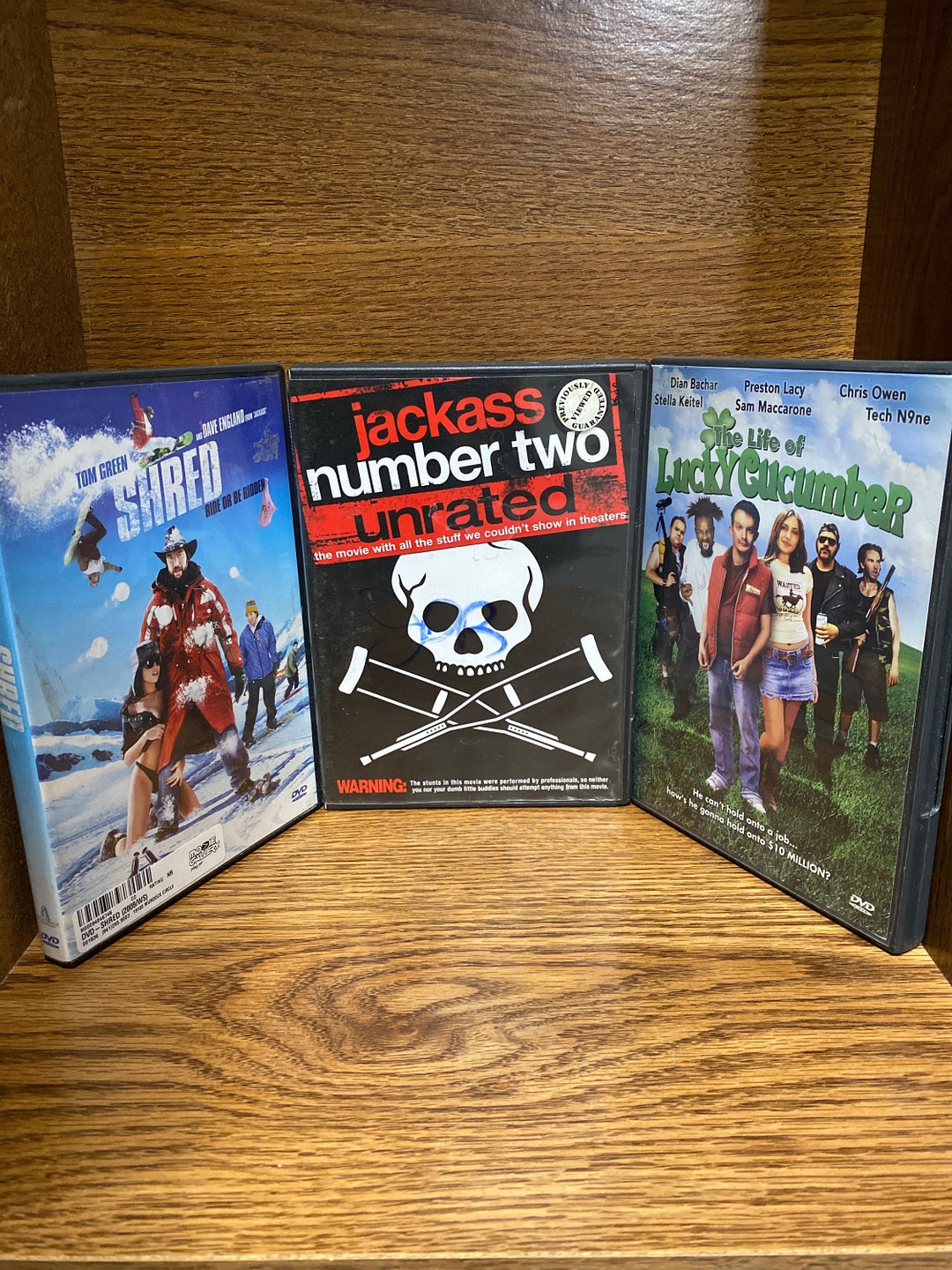 Jackass Guys in Movies Collection Dvds - Etsy