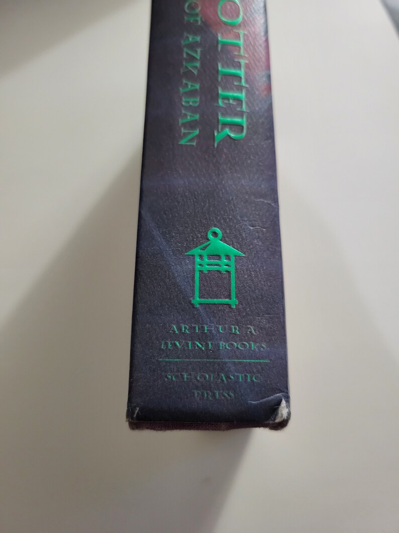Harry Potter and the Prisoner of Azkaban, First American Edition Book ...