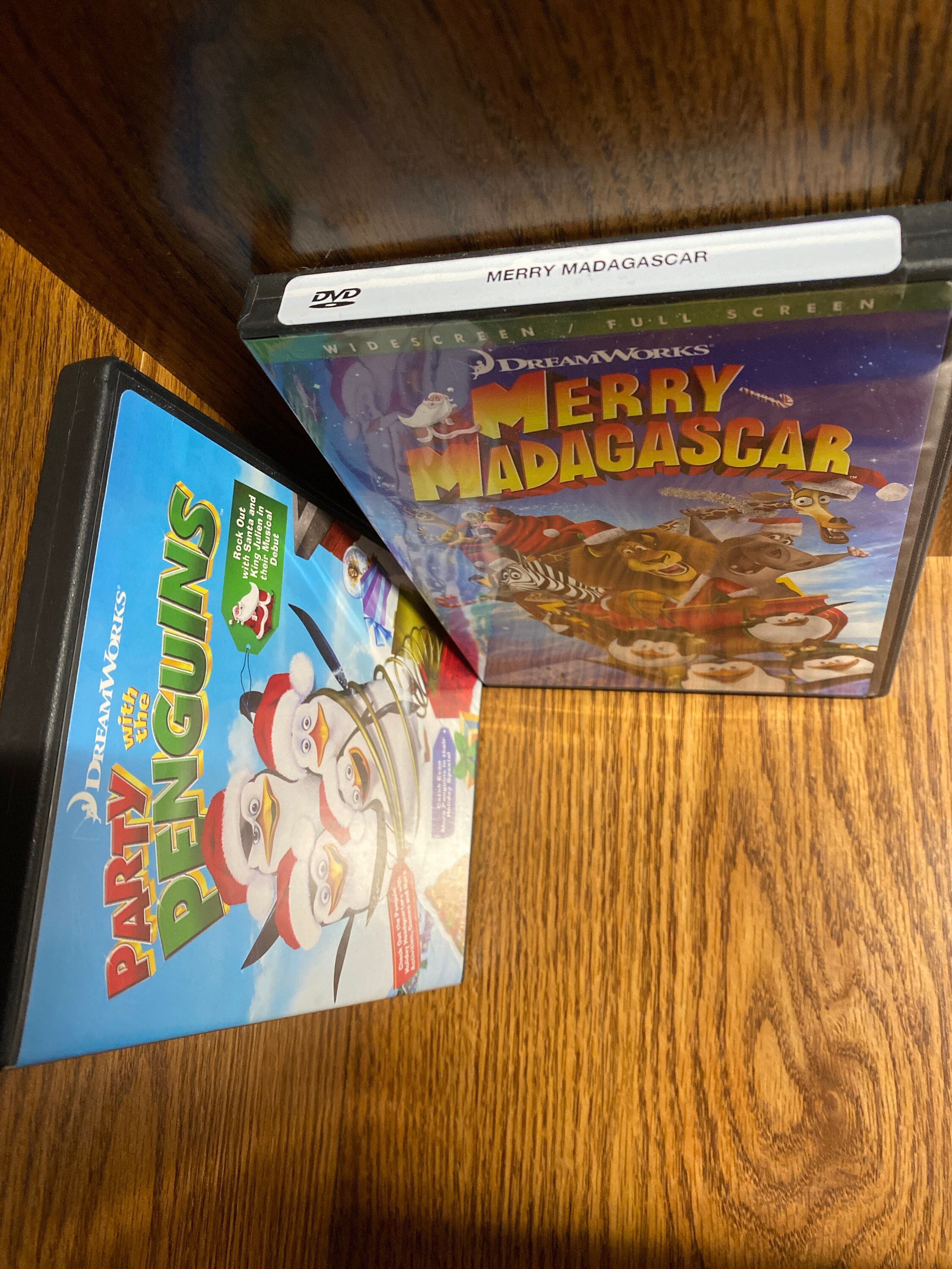 Merry Madagascar and Party With the Penguins DVD - Etsy