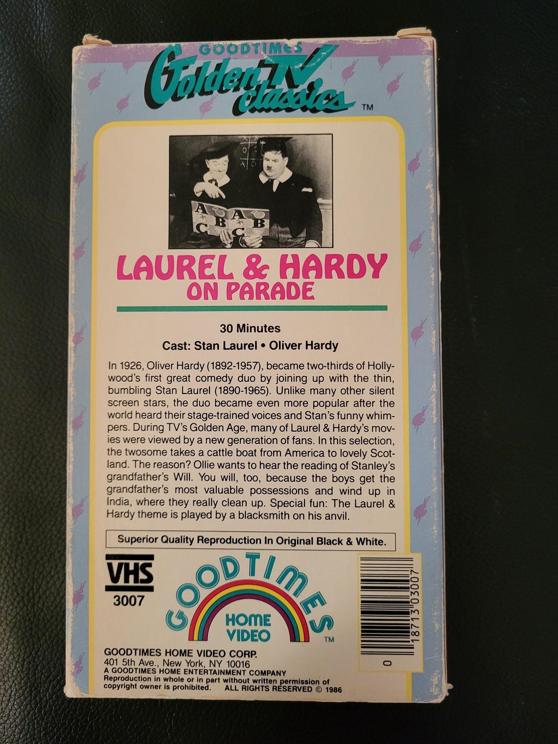Laurel & Hardy on Parade. VHS - Etsy