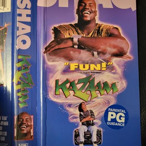 Kazaam VHS - Shaq - Etsy