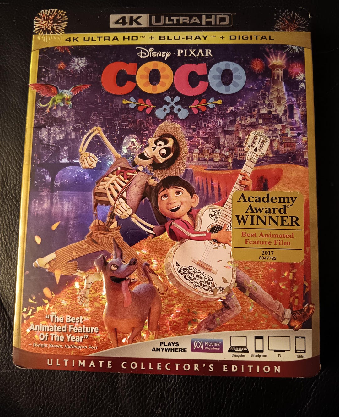 Coco DVD 4K Ultra HD + Blu-ray + Digital Disney • Pixar Ultimate ...