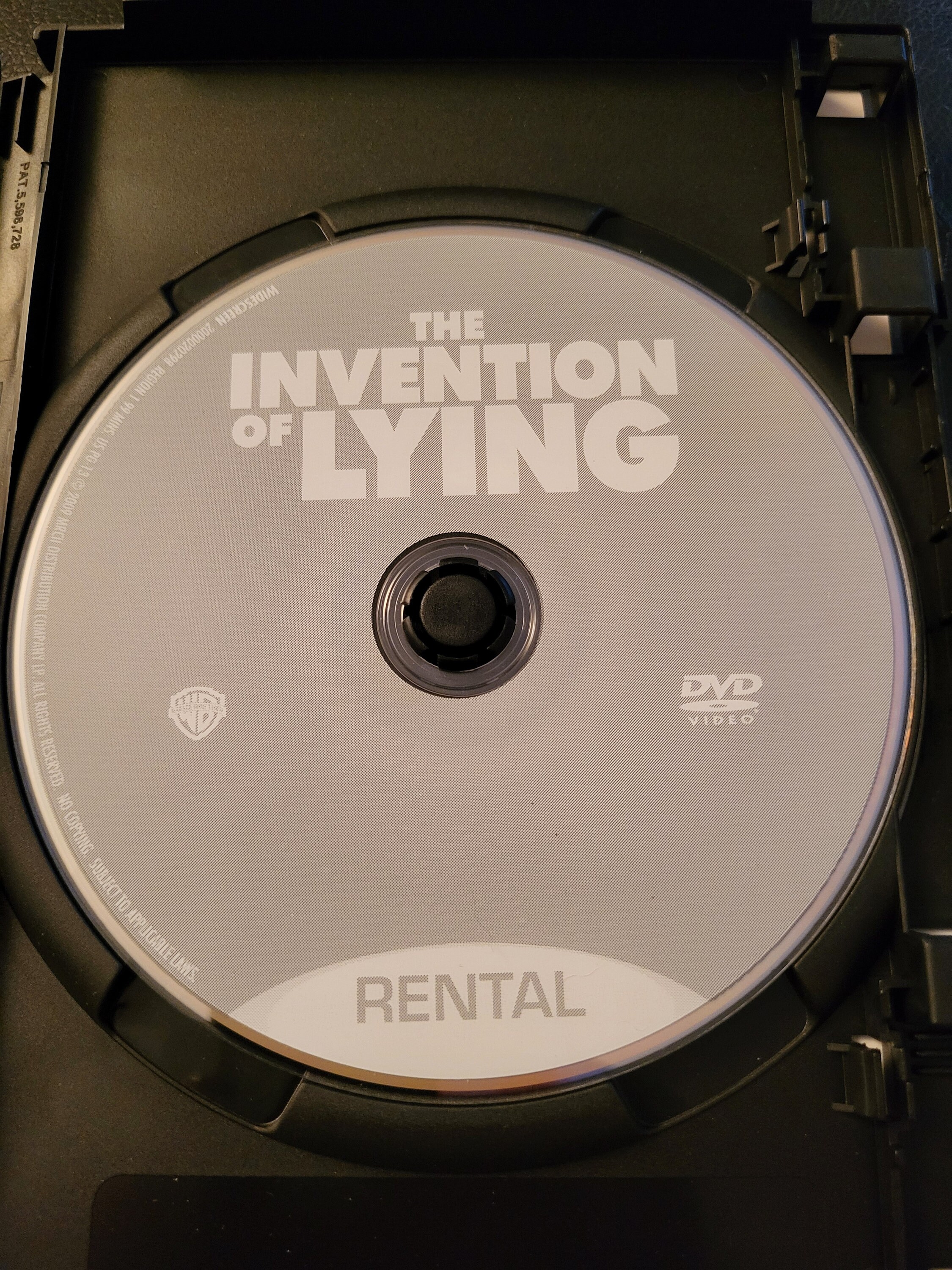 The Invention of Lying DVD Ricky Gervais, Jennifer Garner, Rob Lowe ...