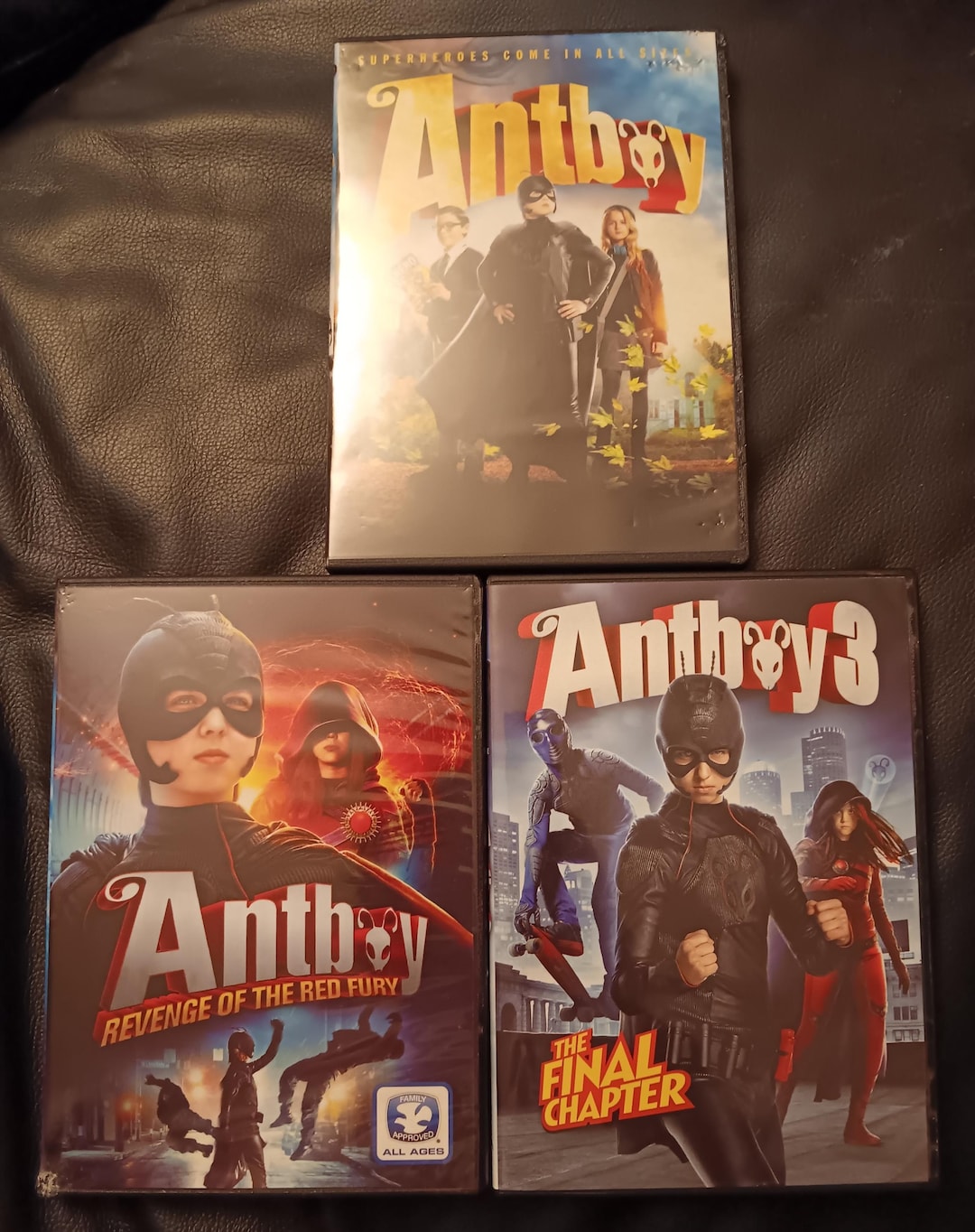 Antboy, Antboy Revenge of the Red Fury and Antboy 3 the Final Chapter ...