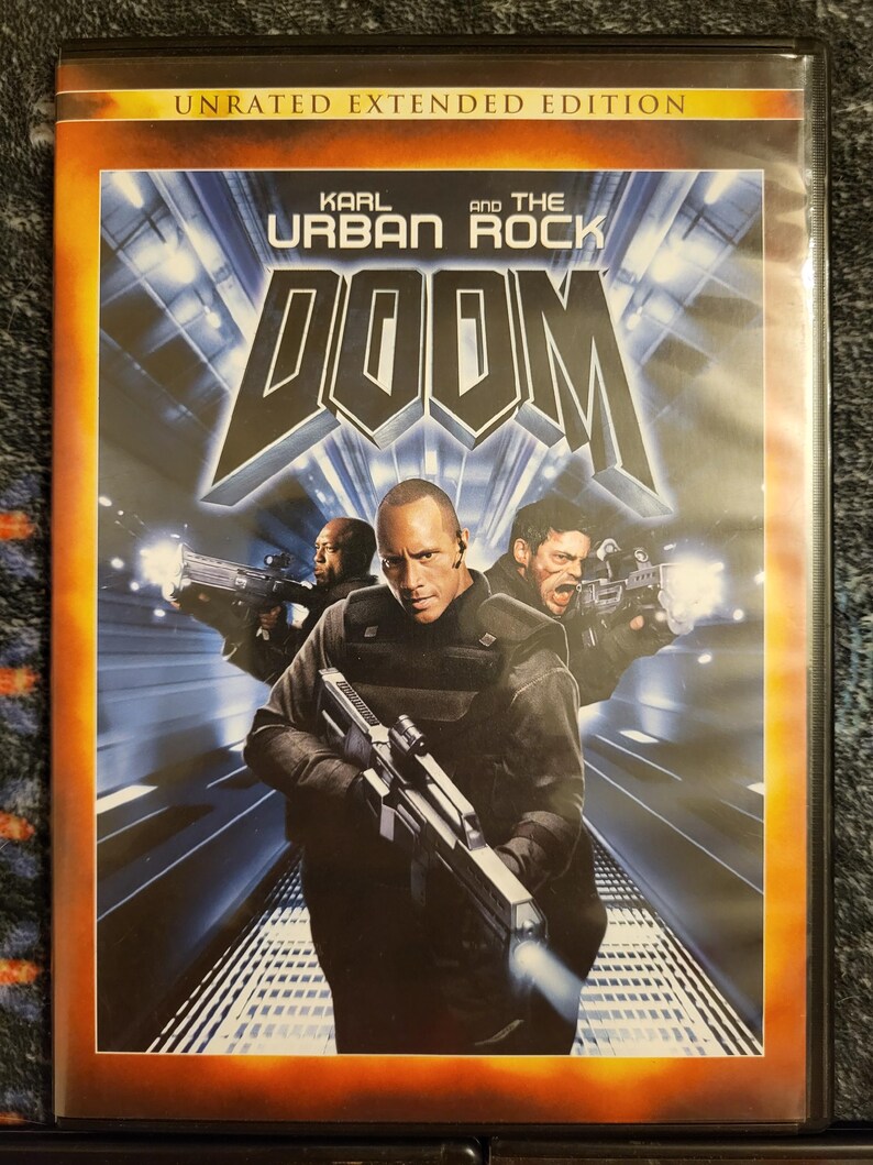 Dwayne “the Rock” Johnson Collection Dvds Doom, the Rundown and the Scorpion King - Etsy