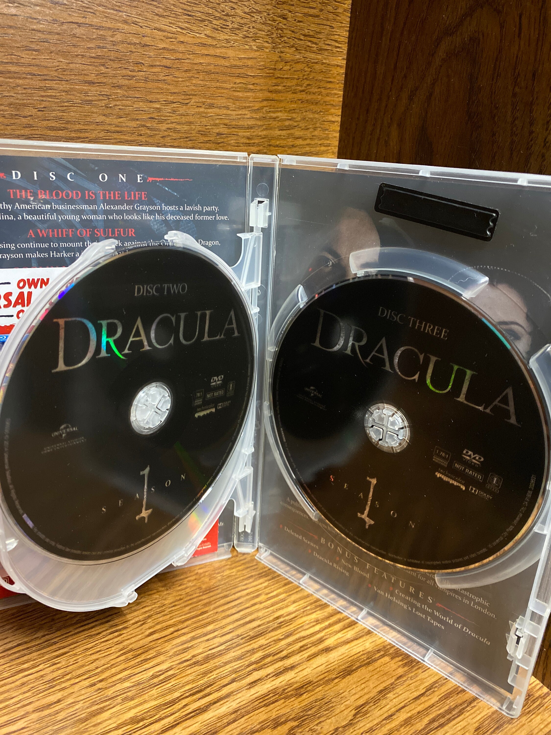 DRACULA Season 1 Dvds - Etsy