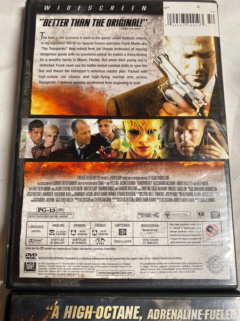 Jason Statham Collection Dvds - Etsy