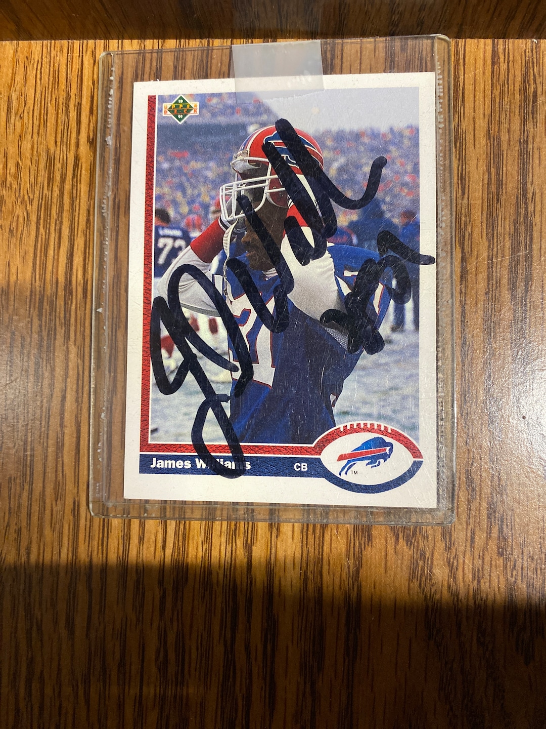 James Williams Buffalo Bills Autograph Card - Etsy