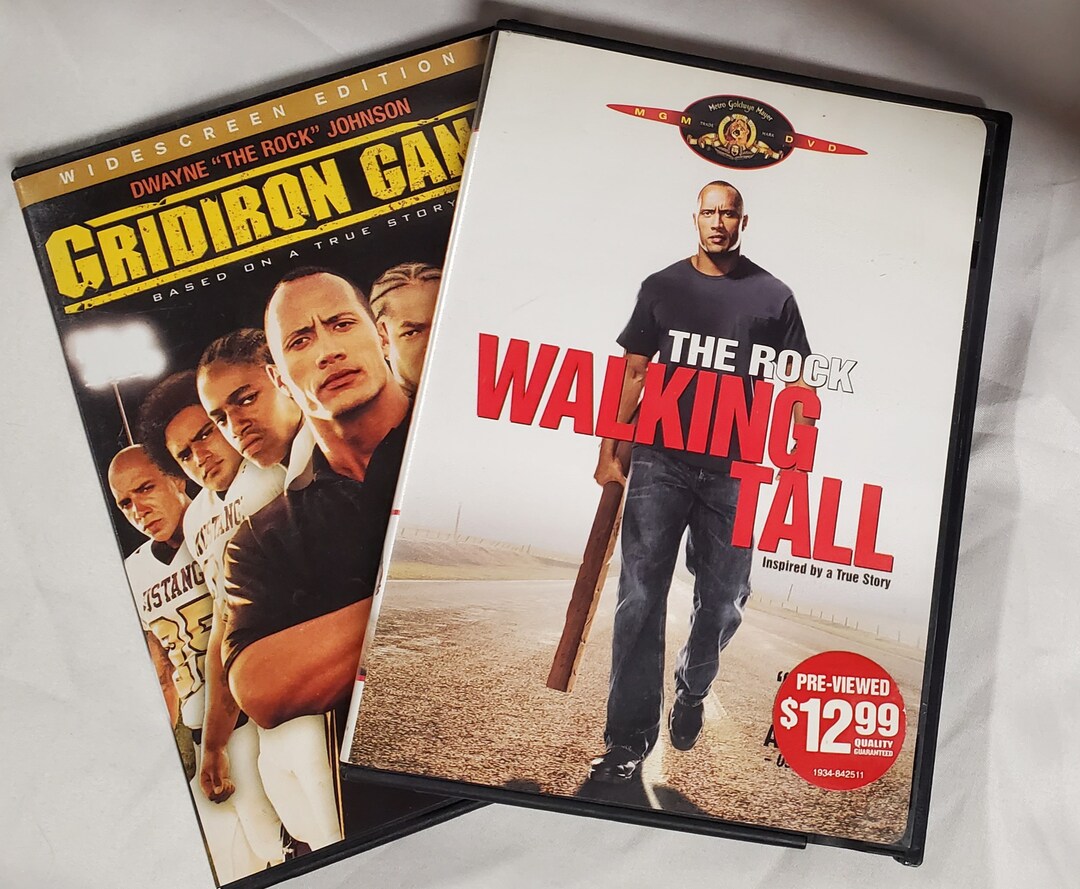 Dwayne “the Rock” Johnson Collection Dvds - Etsy Australia