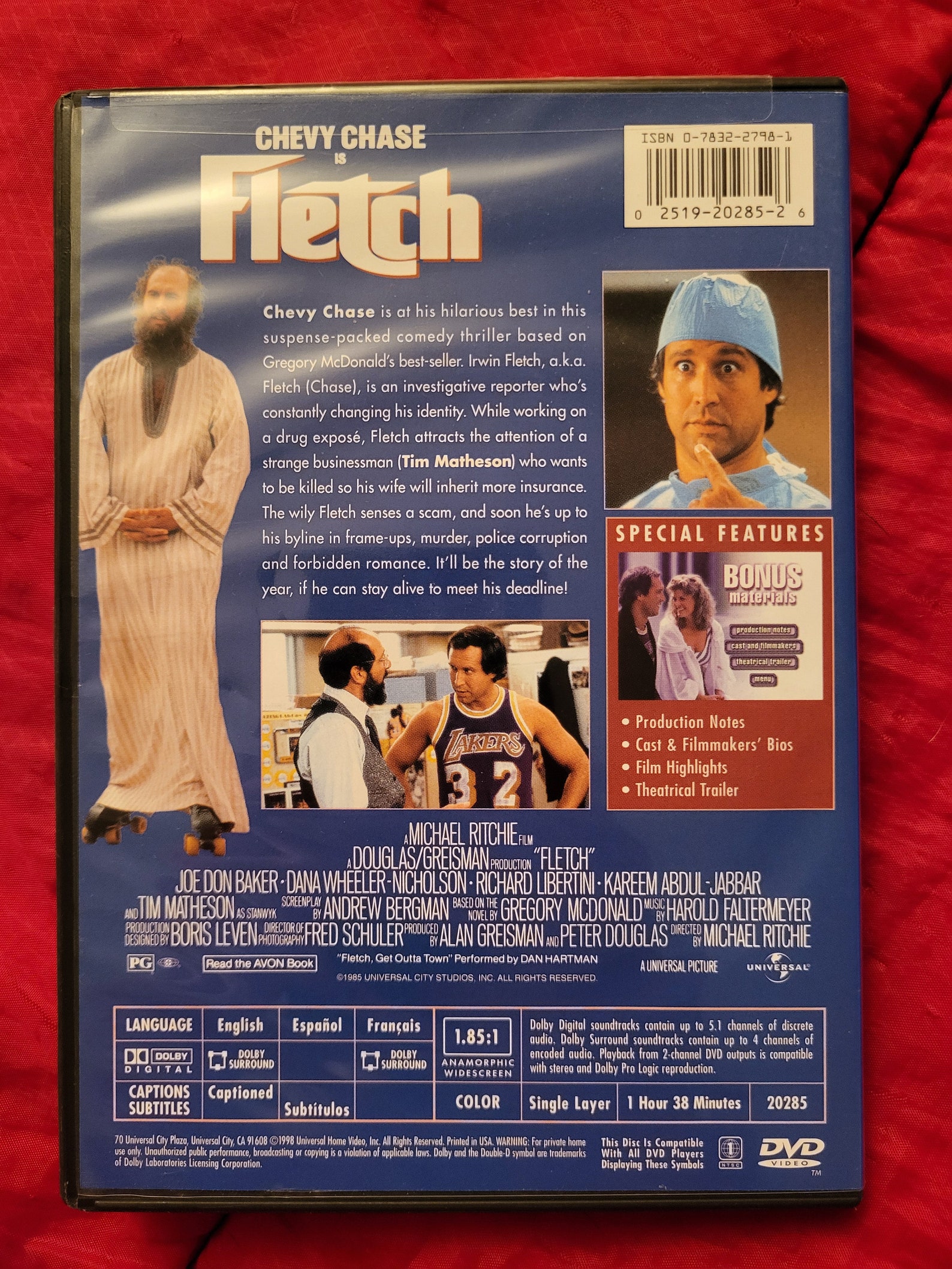 Fletch is Chevy Chase DVD New - Etsy