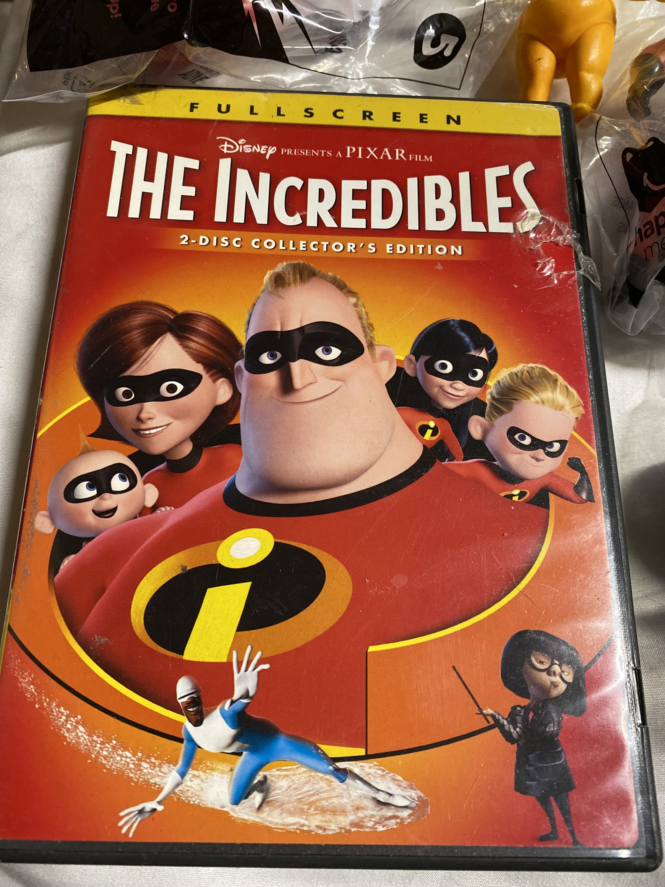 The Incredibles Full Screen Dvd Cover