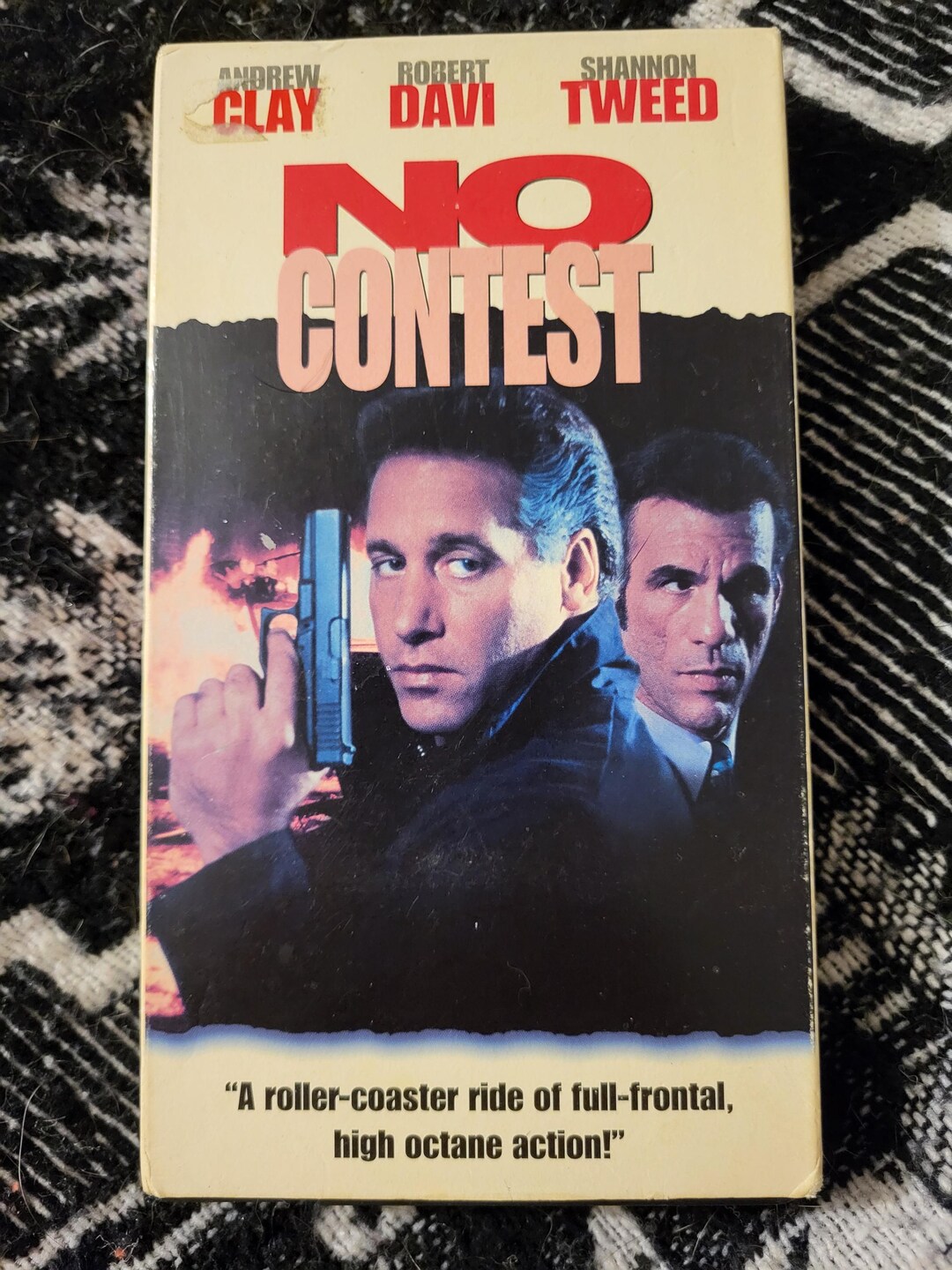 No Contest VHS - Rowdy Roddy Piper - Andrew Dice Clay - Shannon Tweed ...