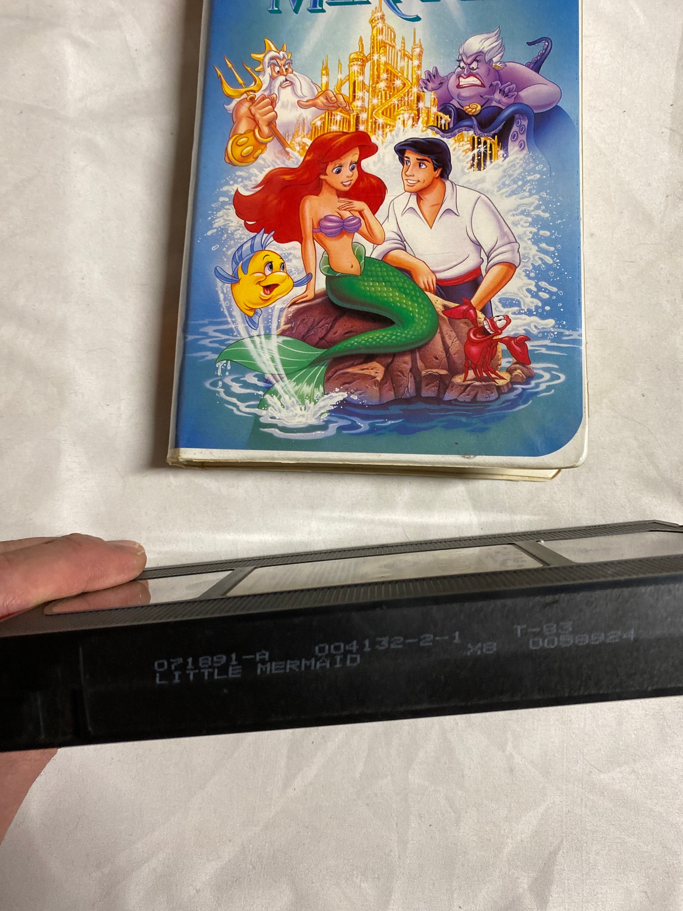 The Little Mermaid Banned Cover VHS - Etsy
