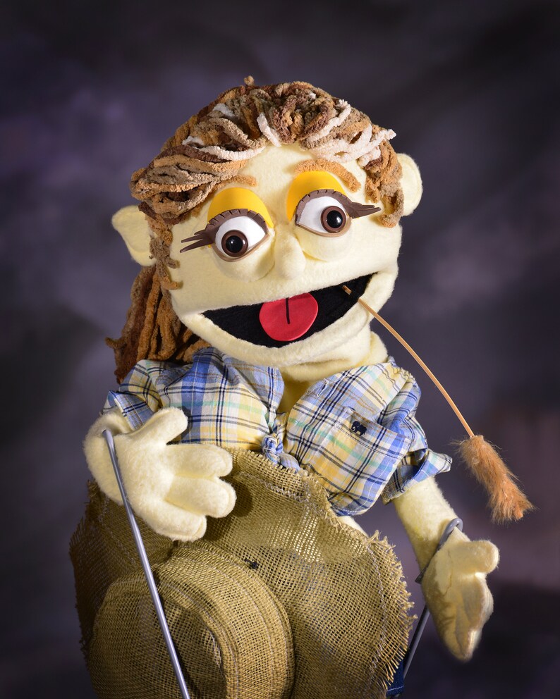 Jessica dixie Lee Hand and Rod Puppet - Etsy