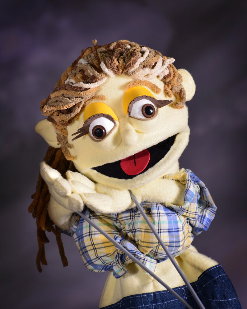 Jessica dixie Lee Hand and Rod Puppet - Etsy