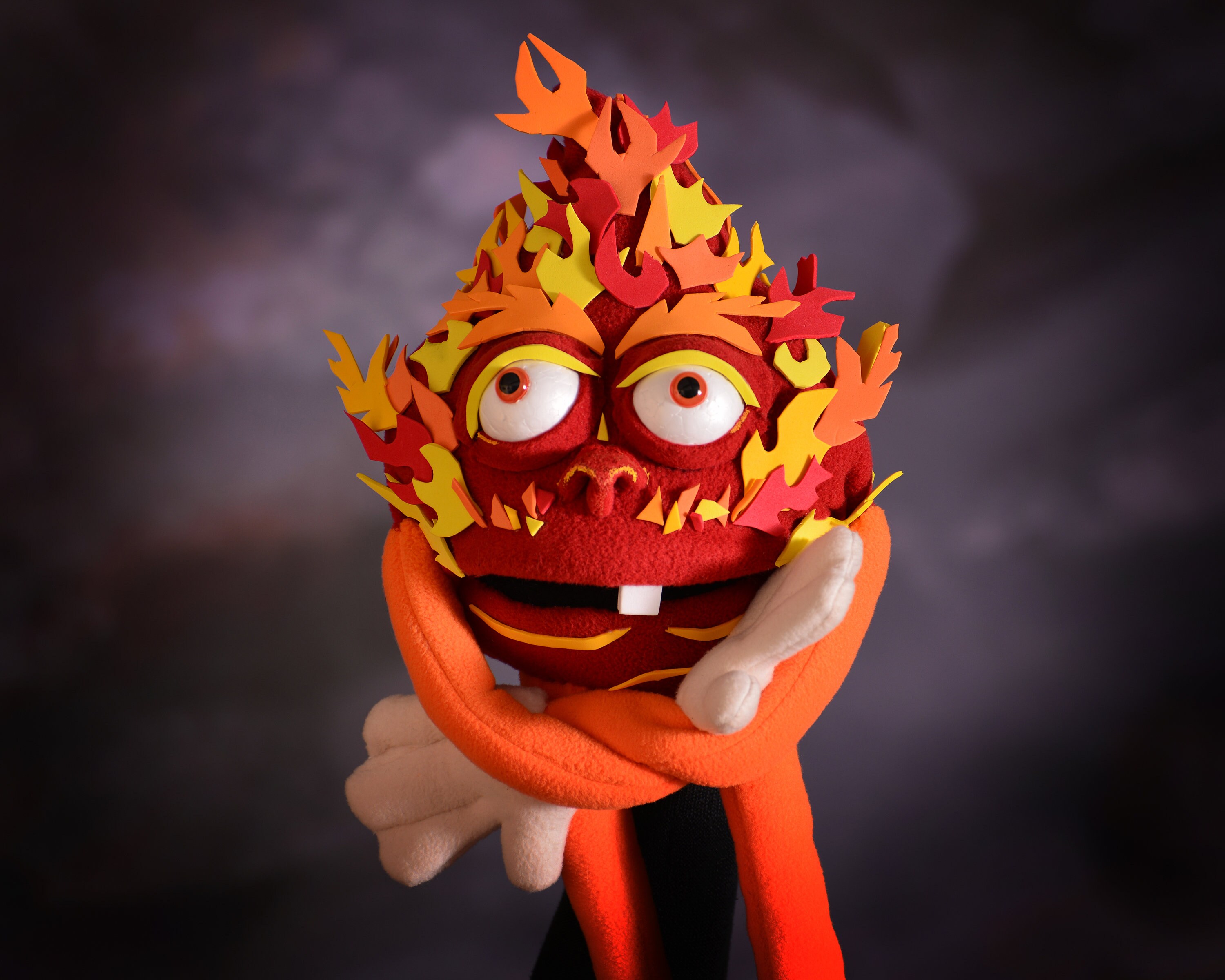 Sparky Hand and Rod Puppet - Etsy