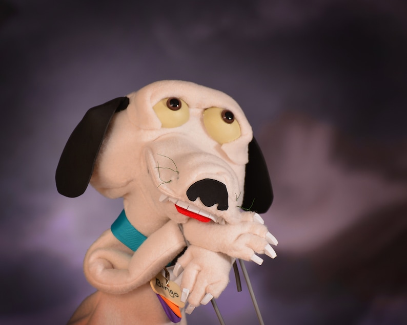 Bingo Brown Hand and Rod Puppet - Etsy