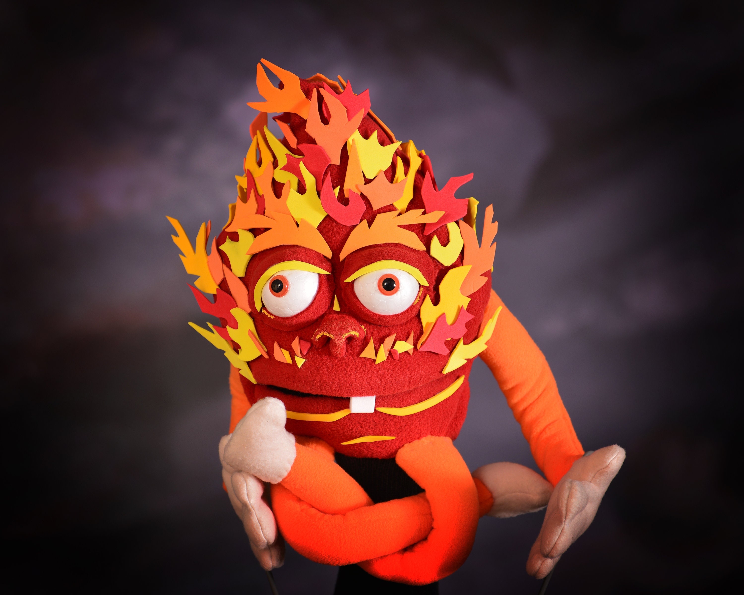 Sparky Hand and Rod Puppet - Etsy