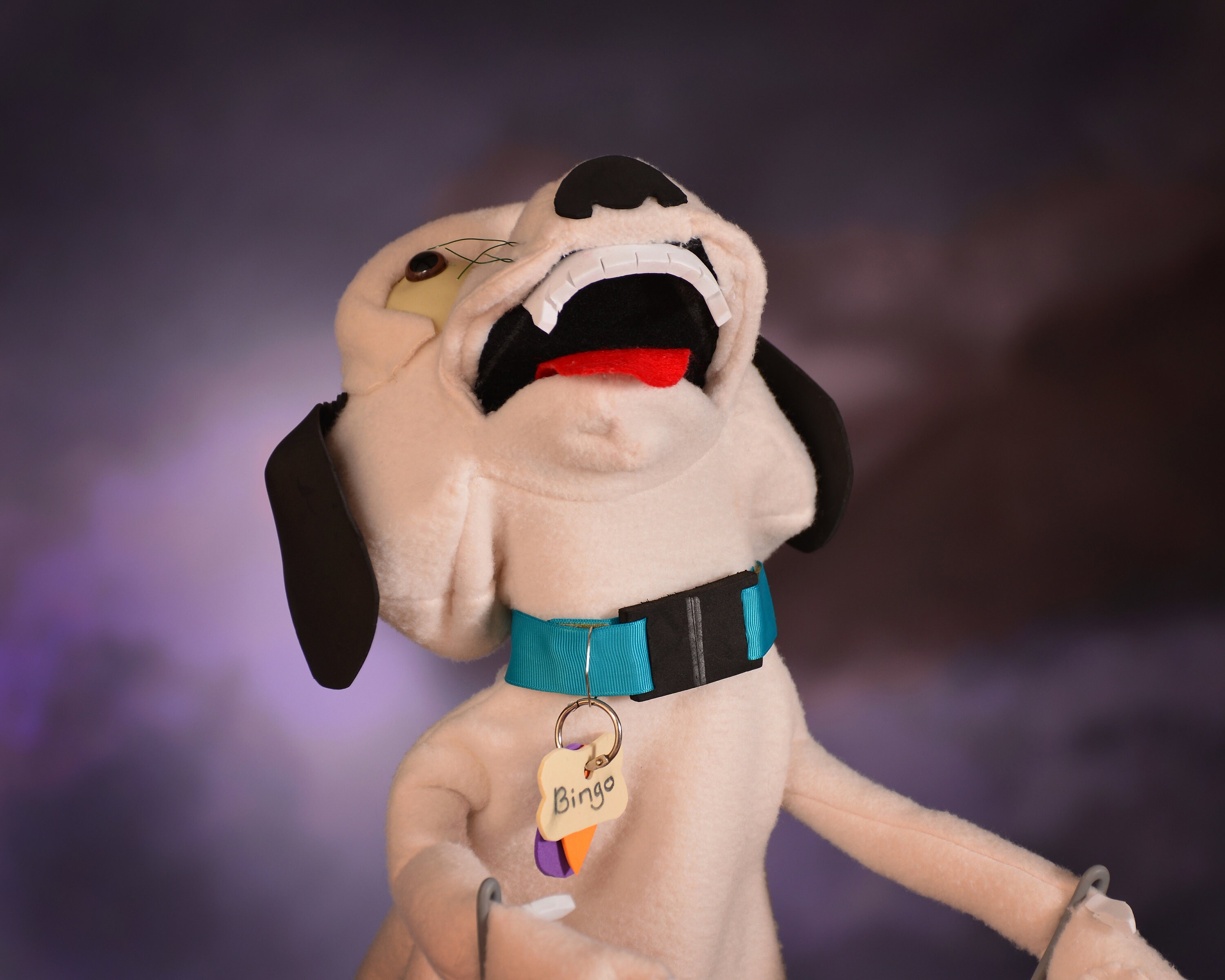 Bingo Brown Hand and Rod Puppet - Etsy